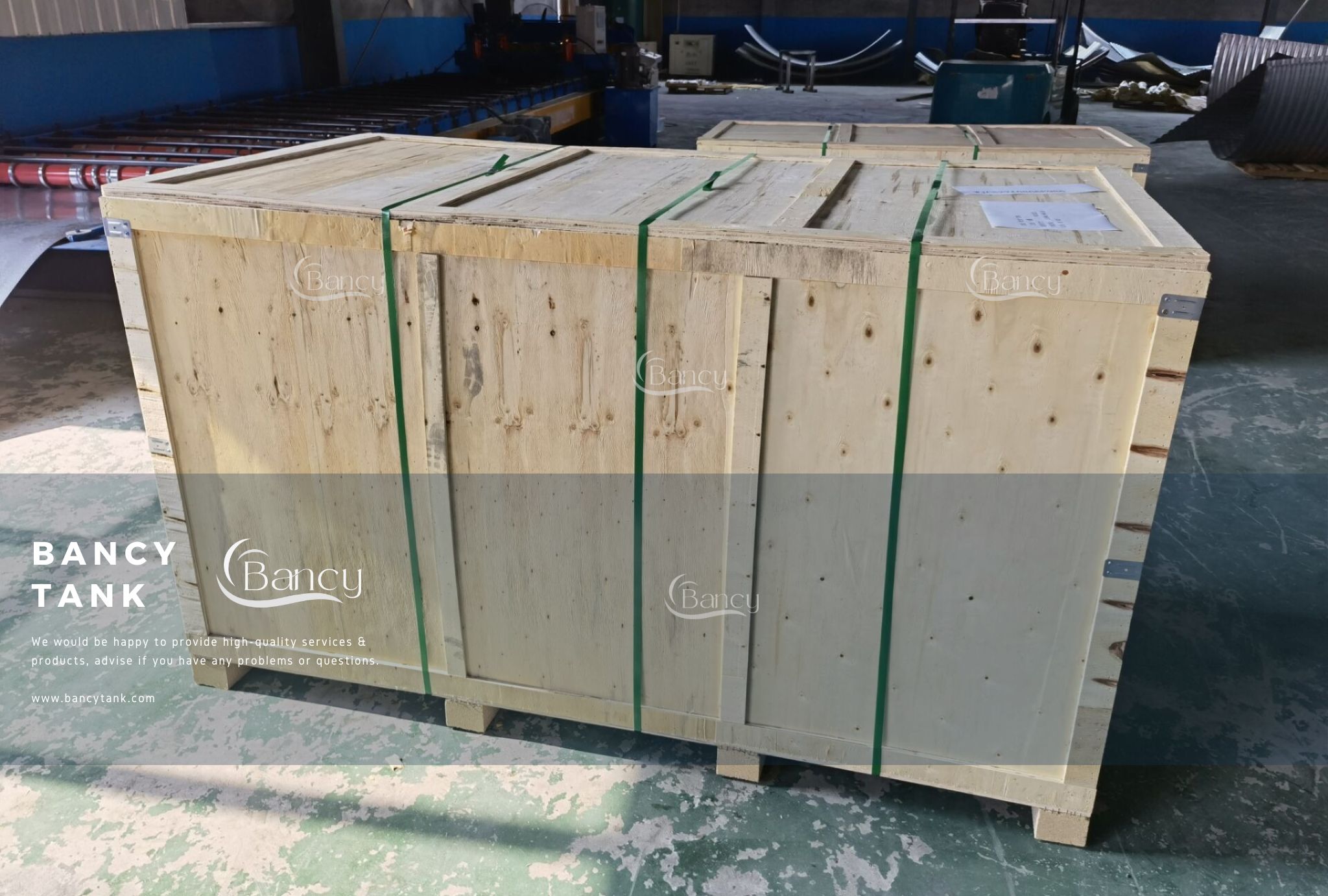 The Second Cooperation of 200m3,250m3 Water Holding Tank with ...