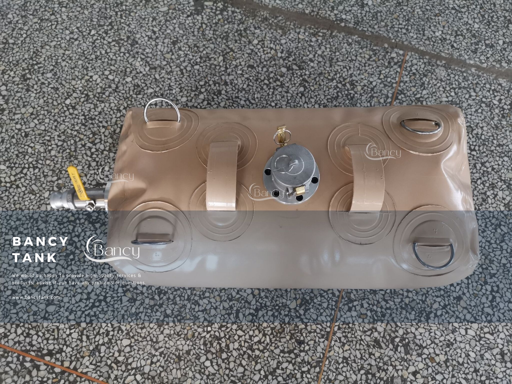 50 Liter Portable Fuel Bag for American Customer - Bancytank