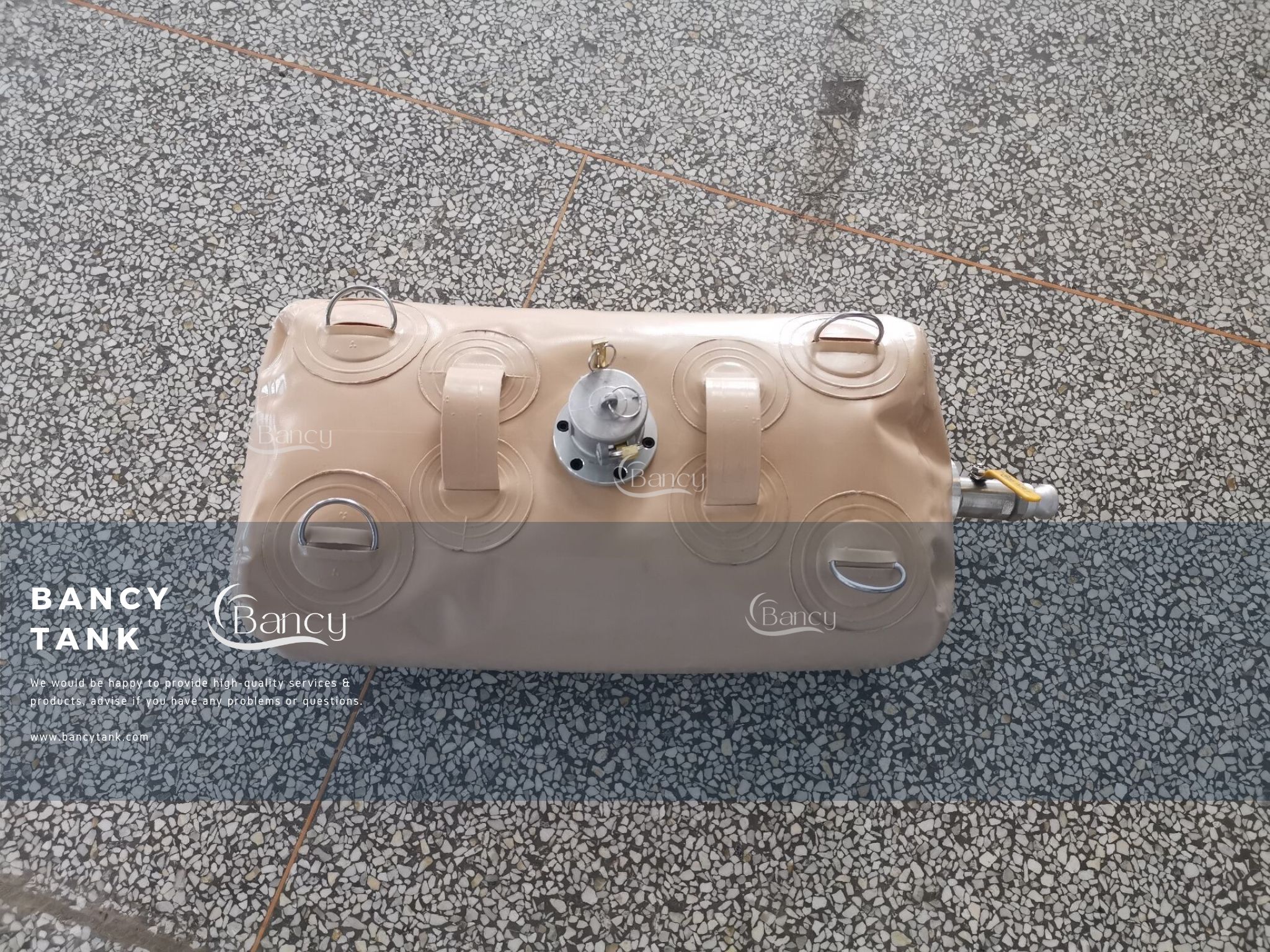 50 Liter Portable Fuel Bag for American Customer - Bancytank